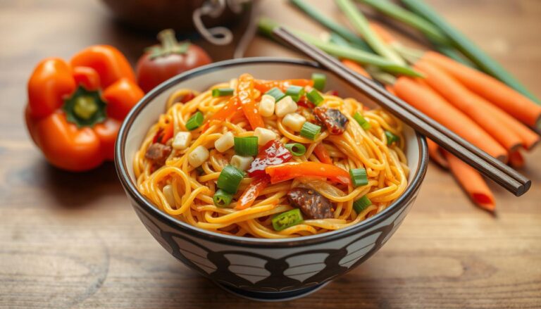 Easy Chow Mein Recipe Ramen Noodles | Quick Asian Dinner