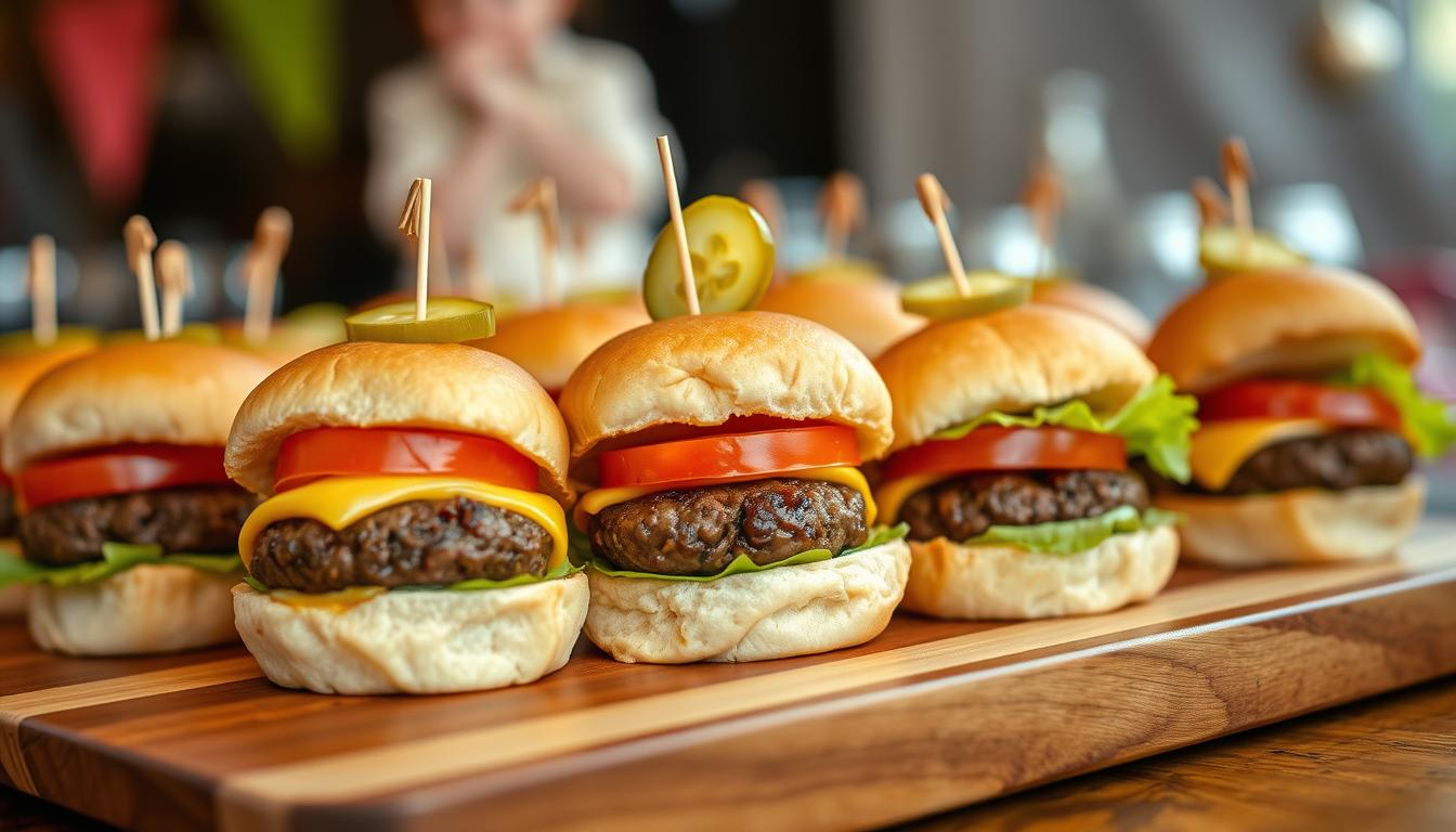 Hawaiian Roll Hamburger Sliders: Easy Party Favorites